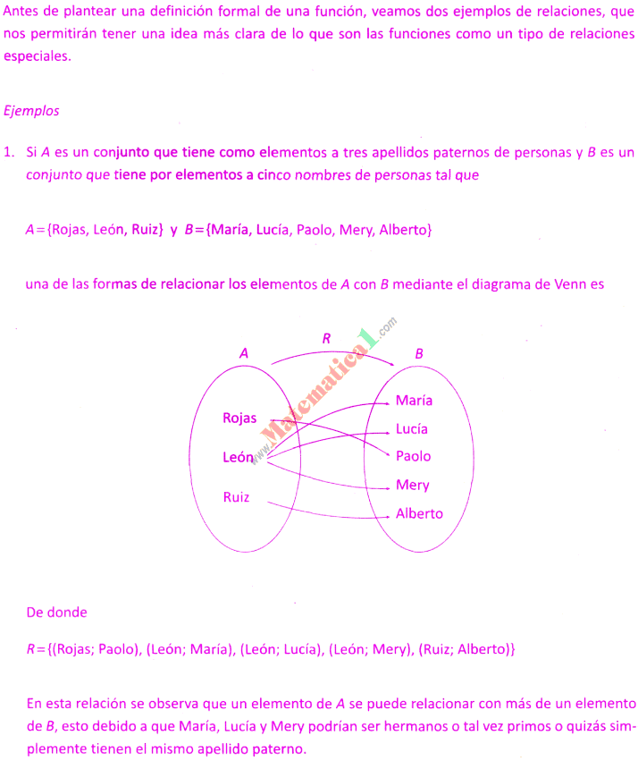 RELACIONES MATEMÁTICAS EJERCICIOS RESUELTOS PDF