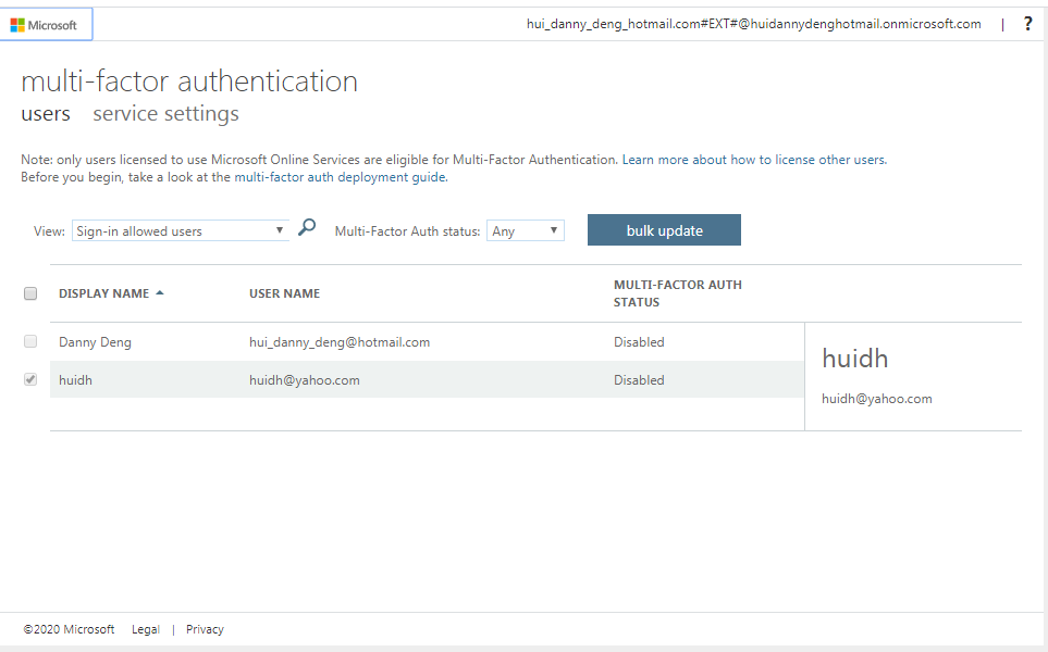Tech Corner: How to update User Multi-Factor Authentication in Azure ...