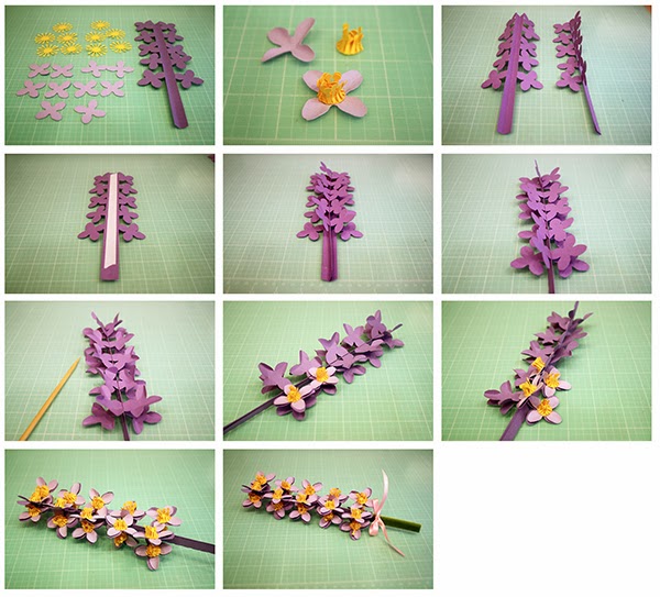 3D Lilacs | Bits of Paper