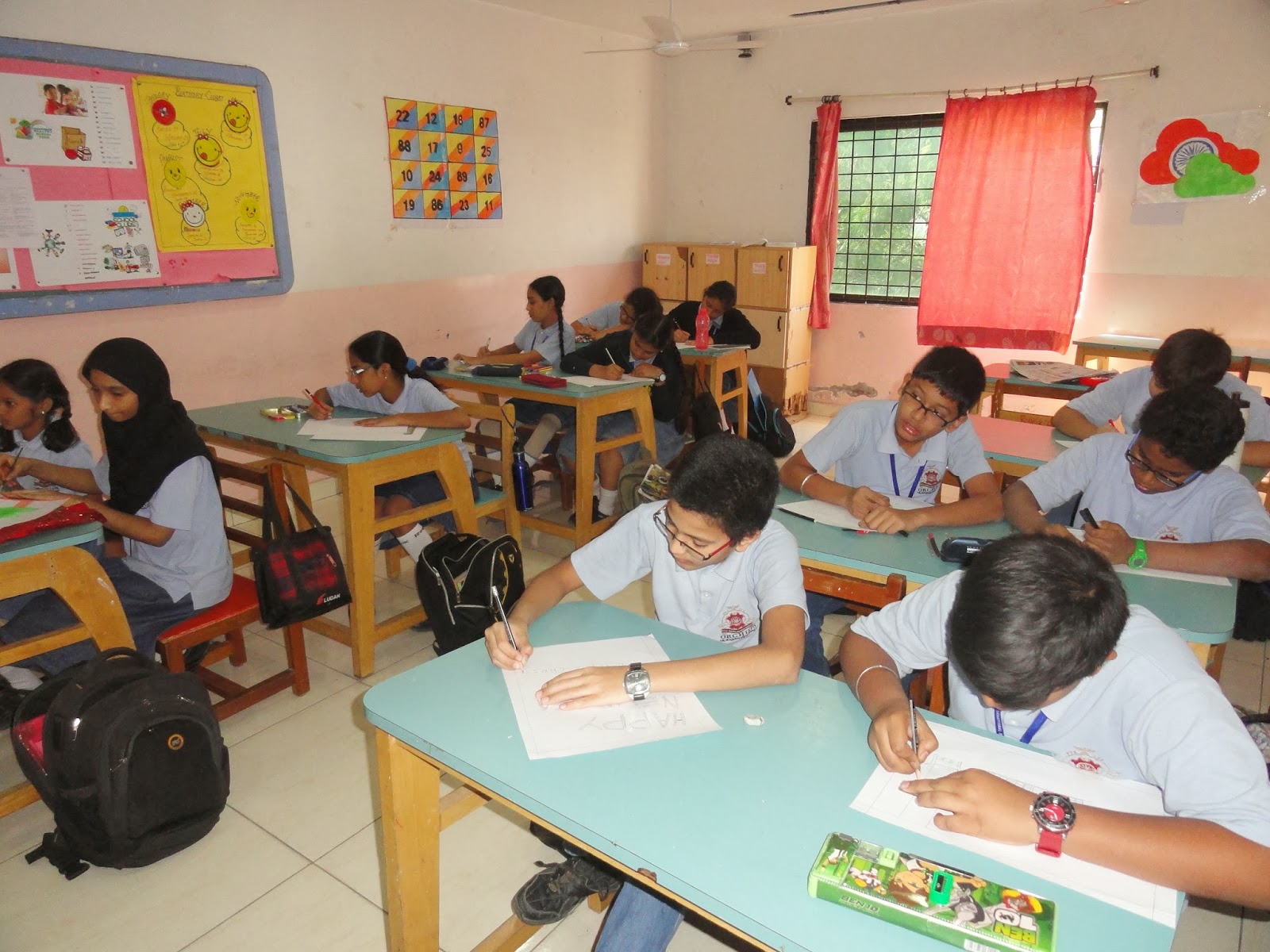 Class VII Orchids: Card & Poster Making Competition