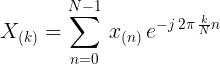 Discrete Fourier Transform