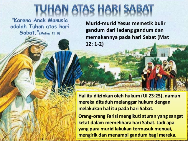 RENUNGAN ROHANI KATOLIK: MEMAKNAI HARI SABAT