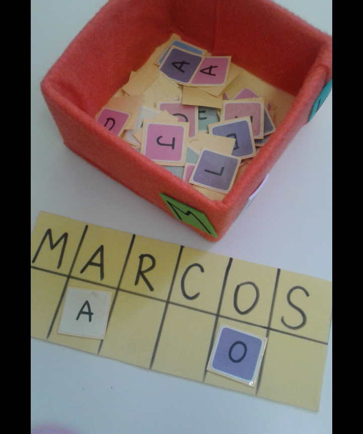 PRIMER GRADO A y B: Bingo de nombres