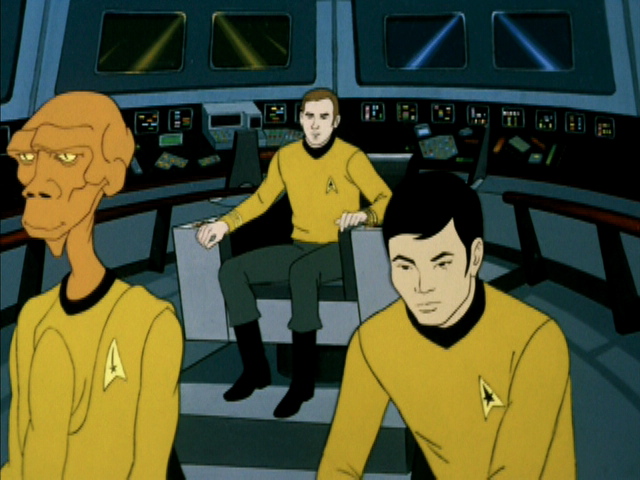 cult film freak: LT. HADLEY AS A CARTOON ALIEN (ON STAR TREK)