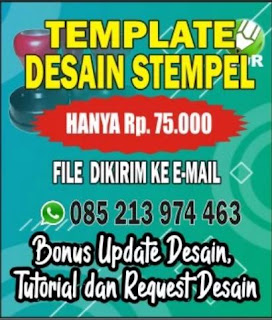 Download Kumpulan Template Stempel Lengkap Format CDR - KARYAKU