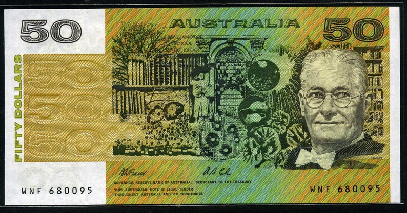 Australian Banknotes 50 Australian Dollars banknote 1991|World ...