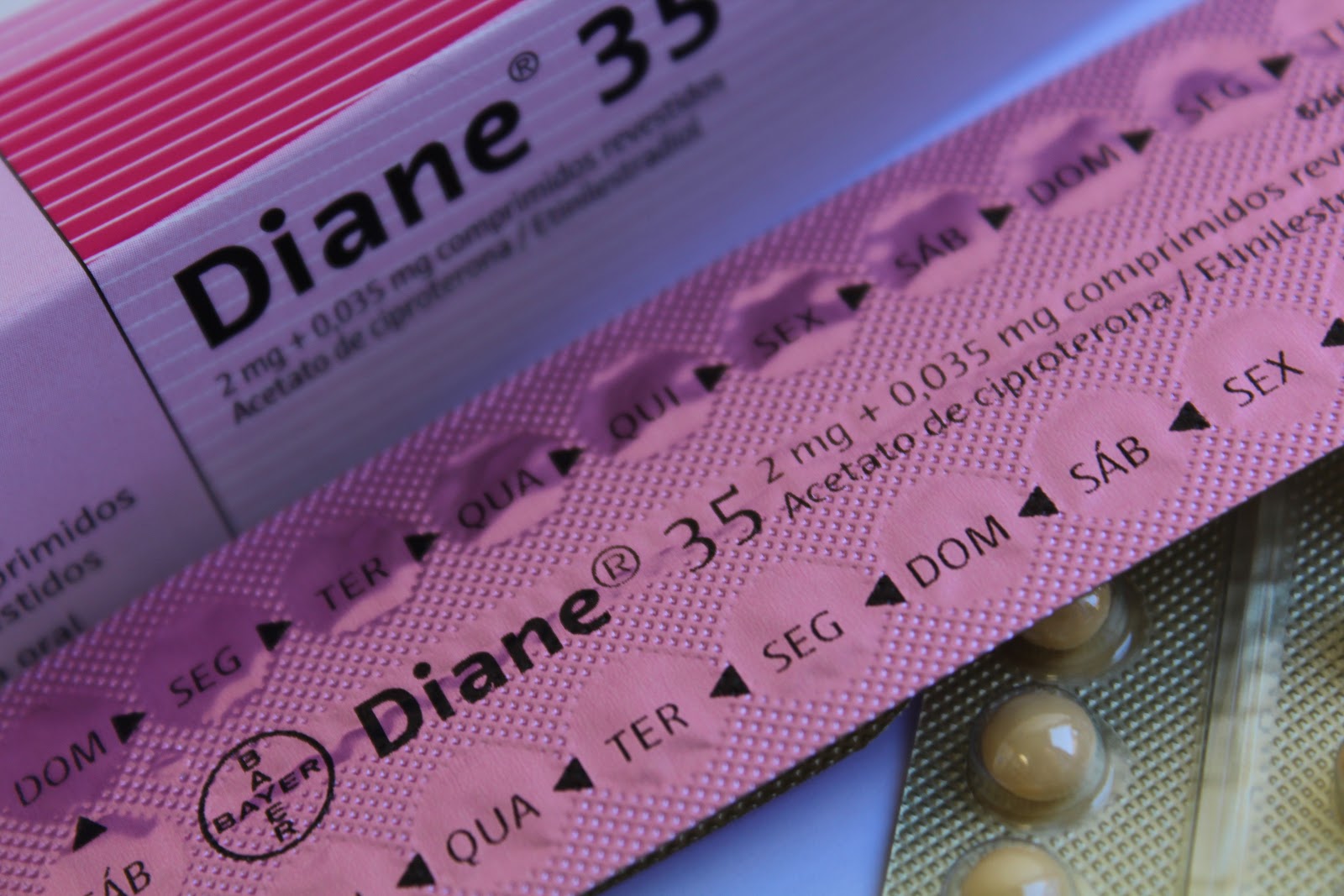 Diane 35® (acetato de ciproterona 2,0 mg + etinilestradiol 0,035 mg) Diane 35® (acetato de ciproterona 2,0 mg + etinilestradiol 0,035 mg)
