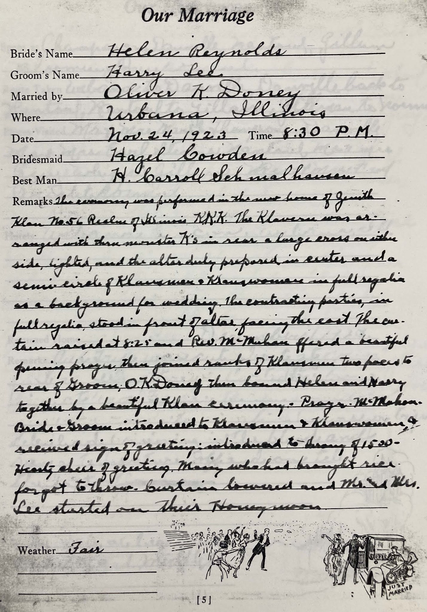 C-U Klan Information: C-U Klan: Imperial Wizard Comes to Town