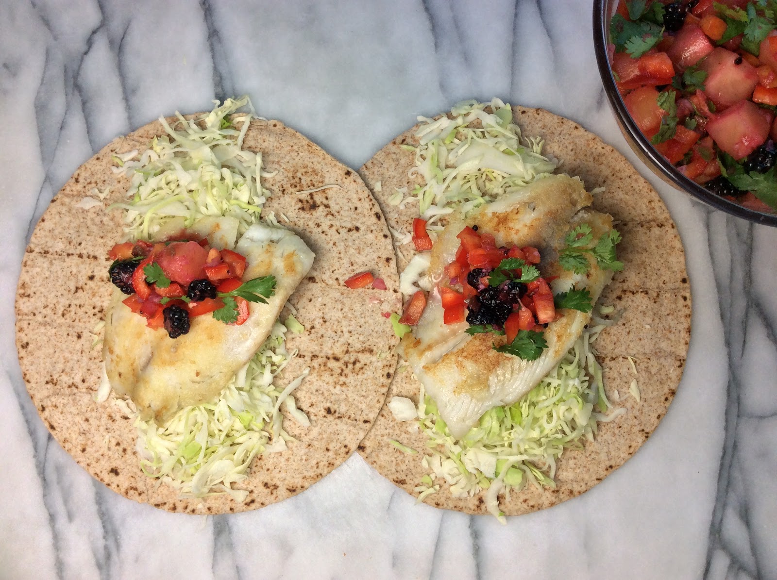 Food Fitness by Paige: Fruity Fish Tacos