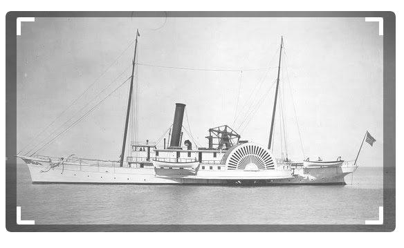 Rick Bethell's Blog: Side-wheel Paddle Steamship