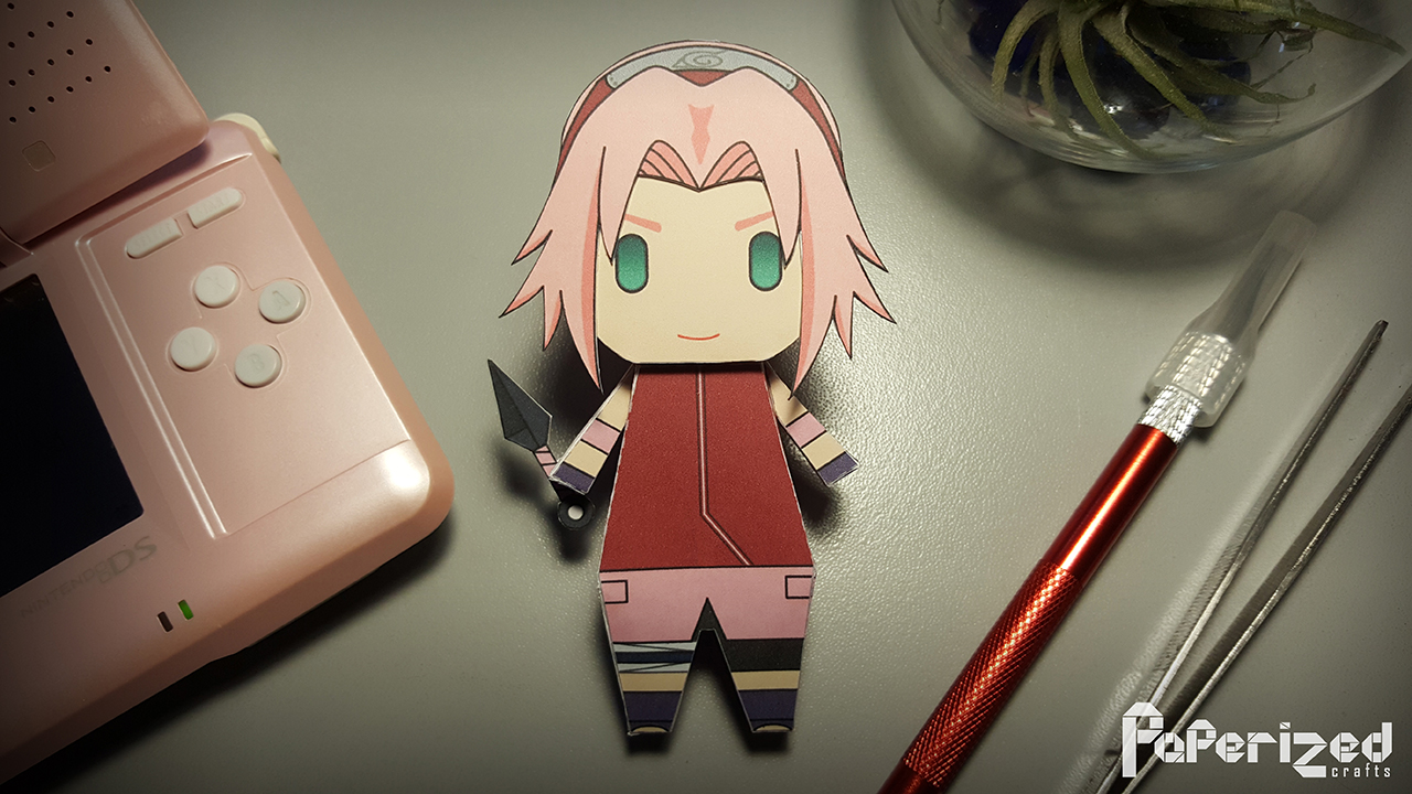 Naruto: Shippuden - Sakura Haruno Paperized | Paperized Crafts