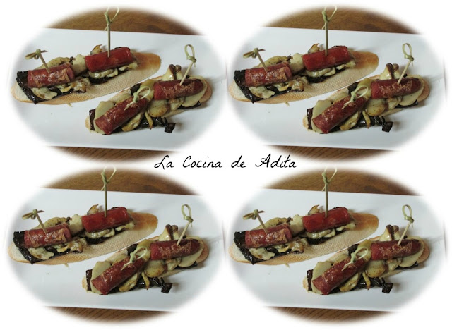 Pincho de chistorra - La Cocina De adita