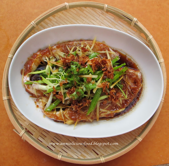 Annielicious Food: Steamed Fish with Fermented Bean Paste (豆瓣酱蒸鱼)