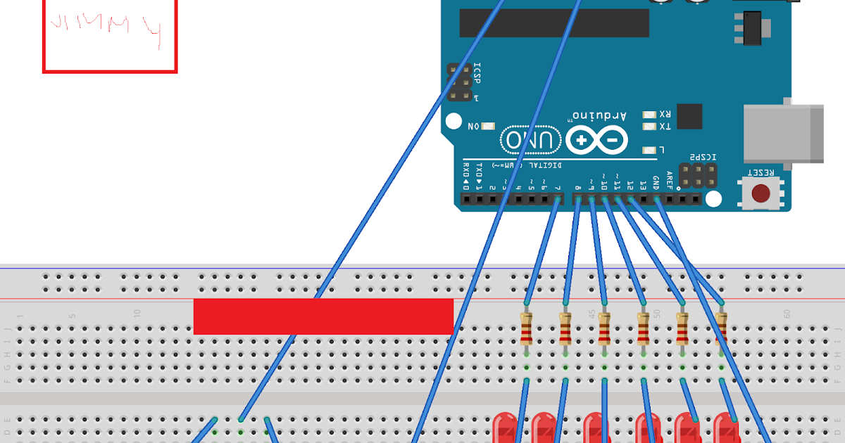 ARDUINO - LED Y POTENCIOMETRO (ANALOGO Y SEÑALES DIGITALES) -PROYECTO-7 ...