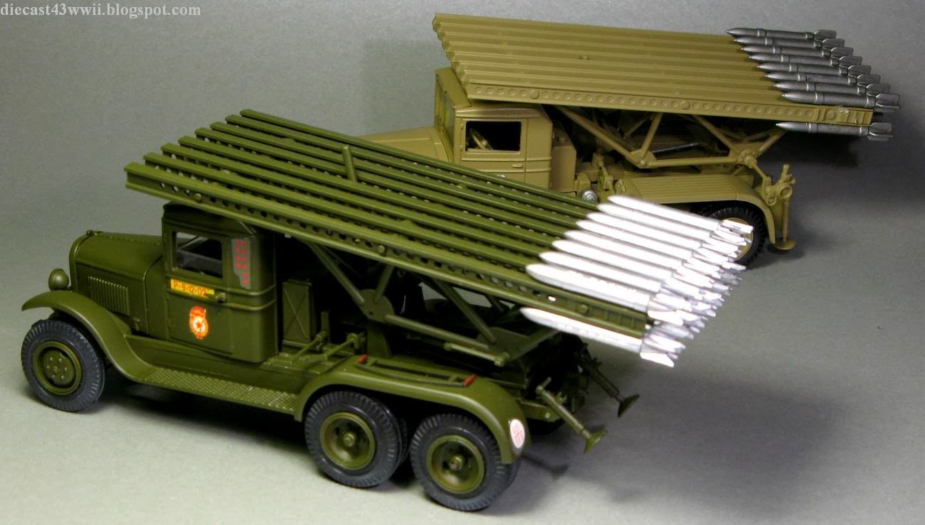 Military scale models: ZIS-6/BM-13 Katyusha. Atlas & Miniclassic