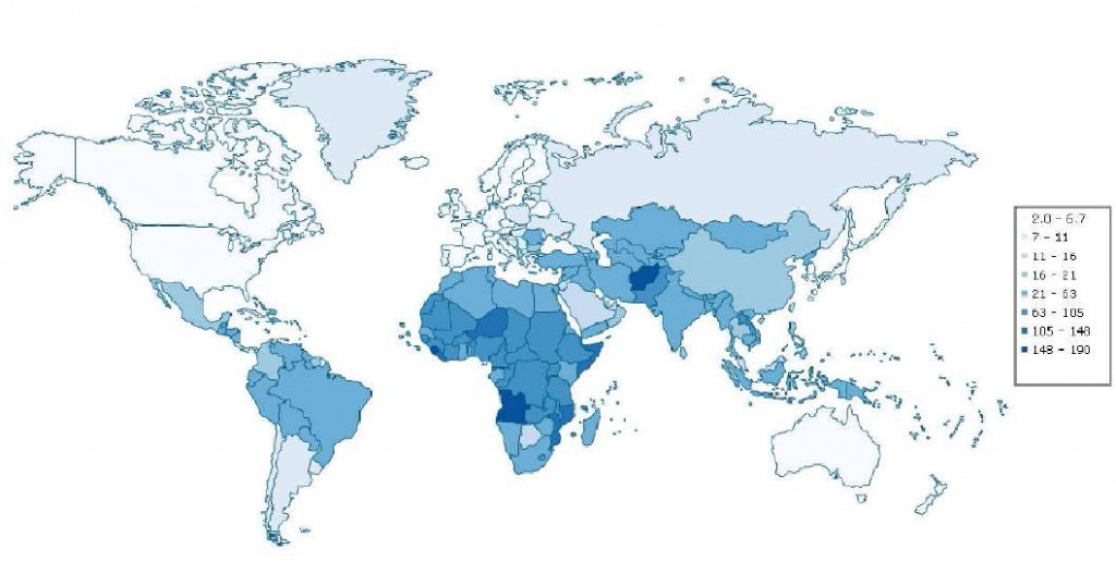 MAPAS DE ESPERANZA DE VIDA Y MORTALIDAD.