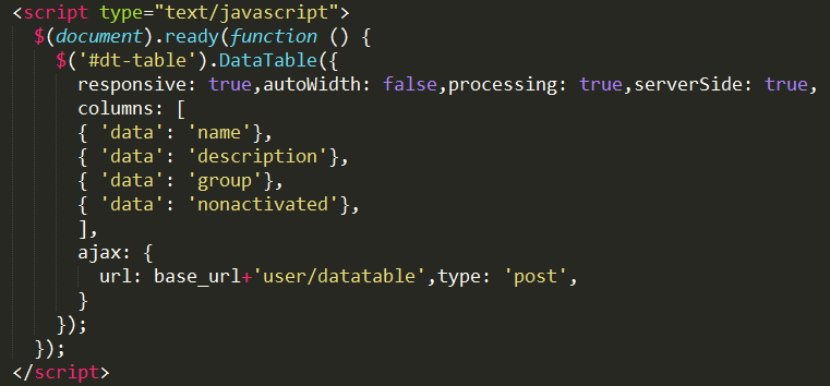 Codeigniter - Datatables Server-side Processing ~ Catetan Codeigniter - Datatables Server-side Processing ~ Catetan