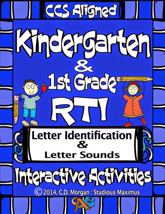 Studious Maximus: Alphabet - learning letters and letter sounds!