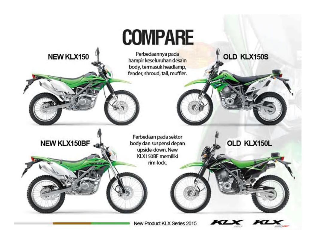 Kawasaki New product KLX BF: 2015
