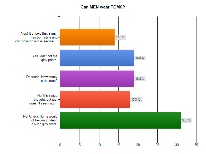 So I Married A Craft Blogger: TOMS Survey Results