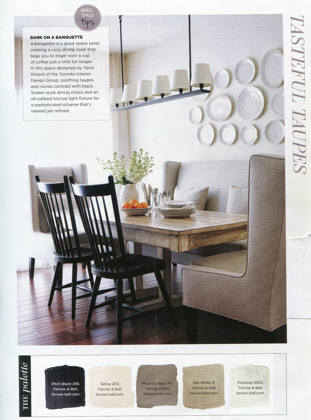 Color Palettes for Our New Walls