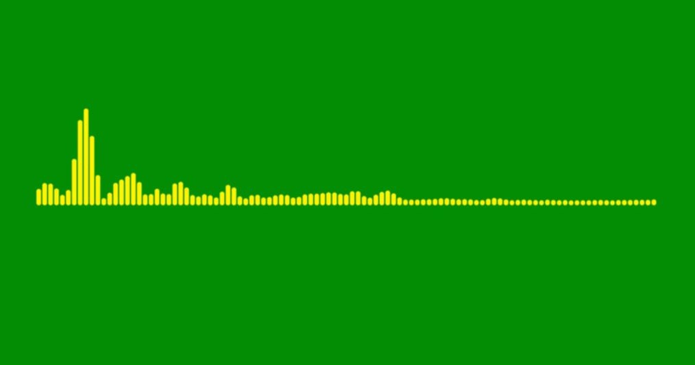 New green screen line audio spectrum | Best green screen audio spectrum ...