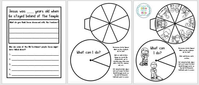 Jesus Stays at the Temple | Bible Fun For Kids