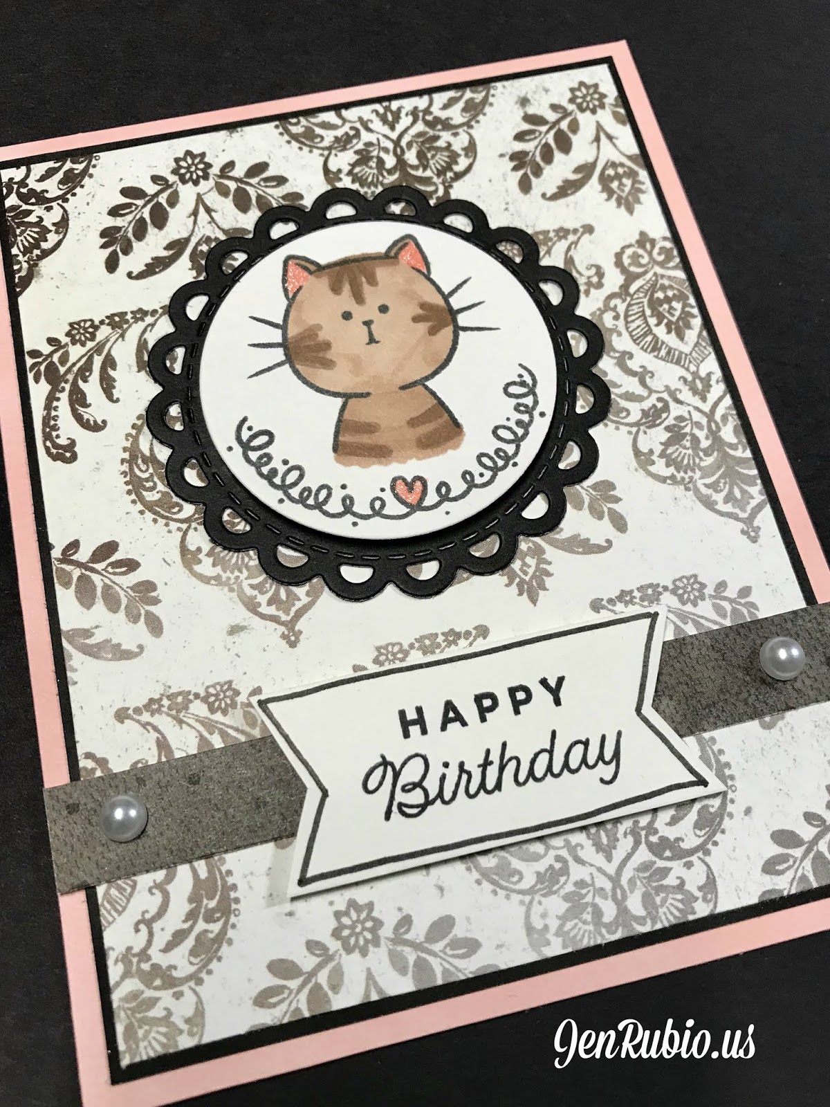 CTMH with Jen Rubio: 5 Cards featuring the "Yesterday & Today" papers!