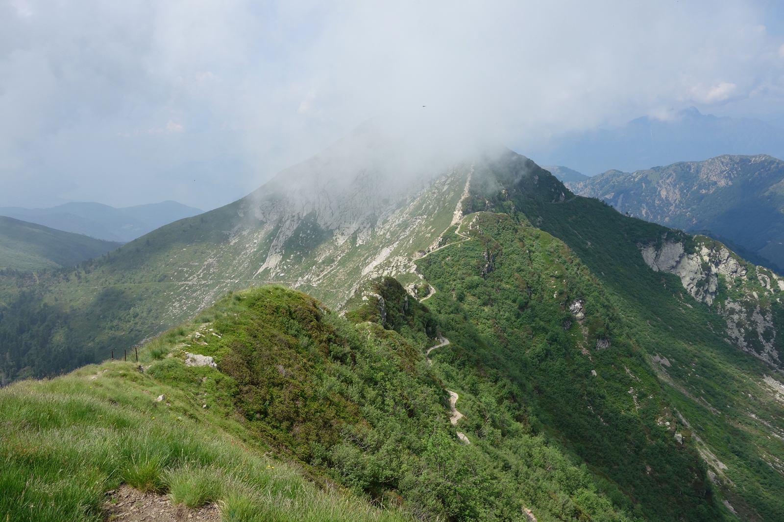 Höhenweg Monte Tamaro - Monte Lema