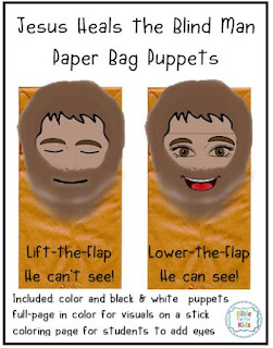 Jesus Healed the Blind | Bible Fun For Kids