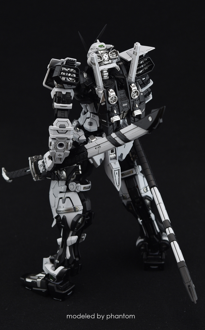 Custom Build: MG 1/100 Gundam Astray "Black" Frame