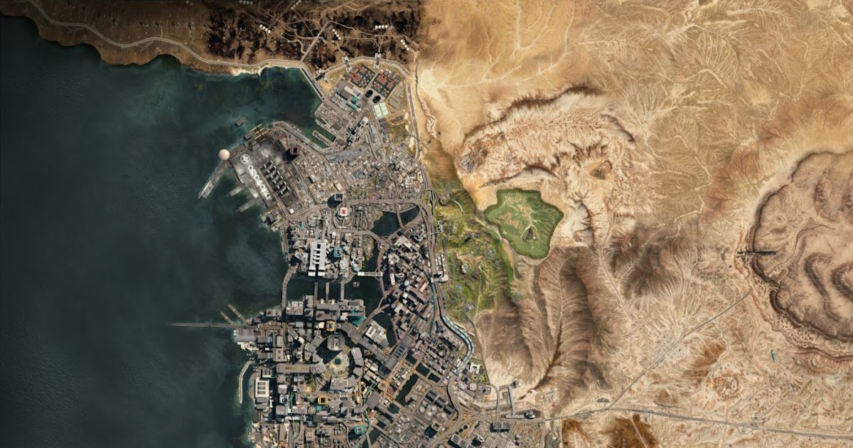 Cyberpunk 2077 Map