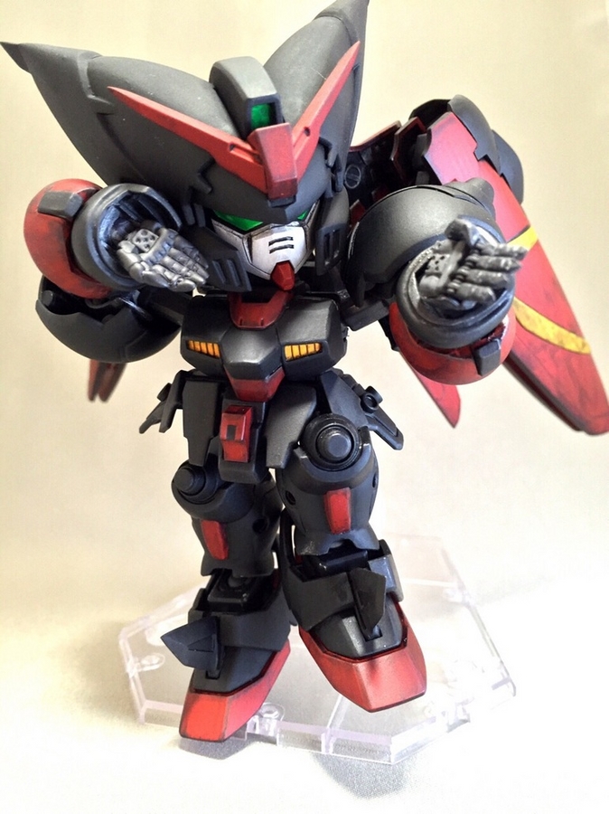 Custom Build: SD x MG Master Gundam