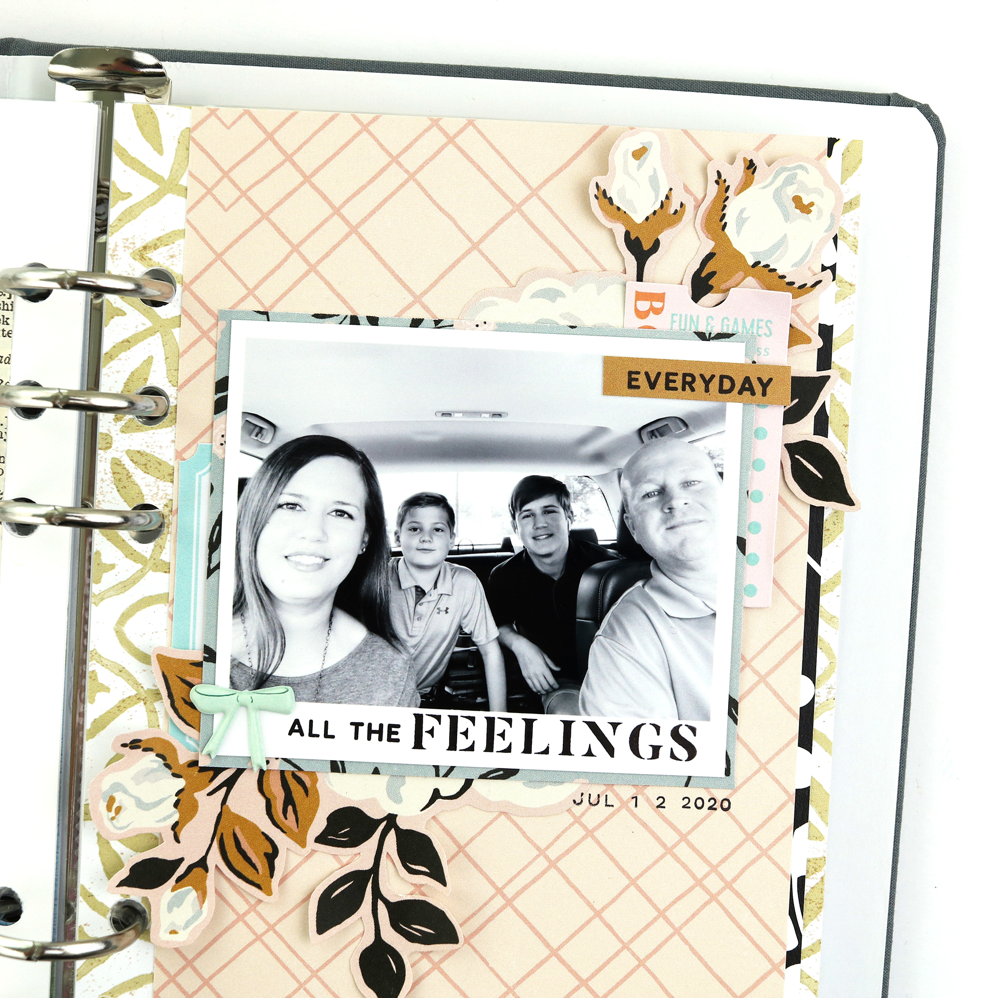 Hey Marsha Makes: Life Crafted Layout | Citrus Twist Kits