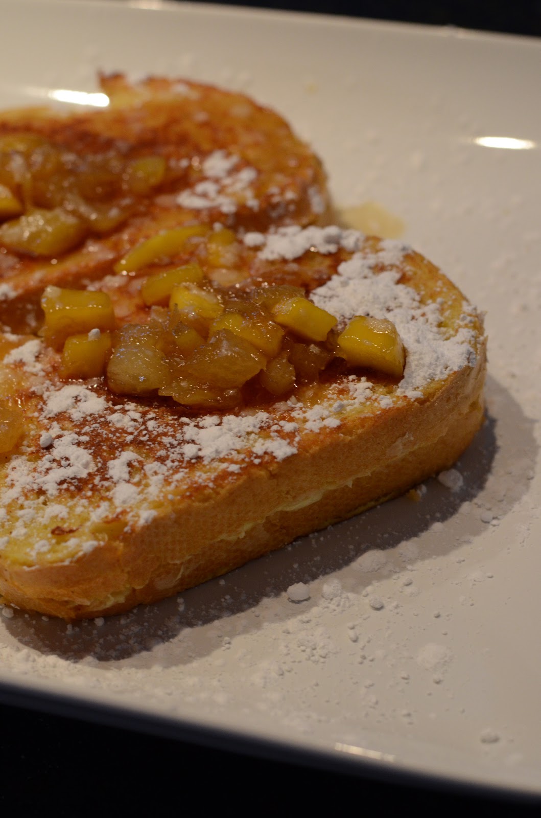 Food for Flicks: Mango Stuffed French Toast and "50 First Dates"