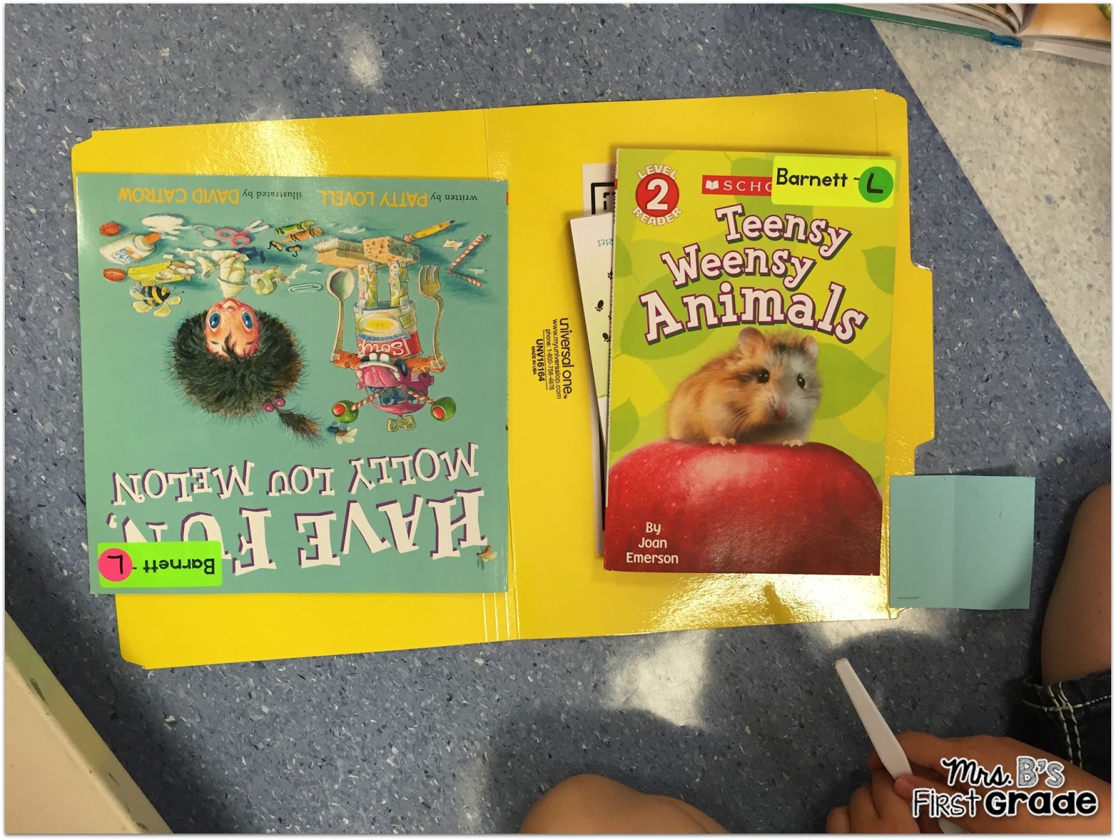 Mrs. B's First Grade: My Reading Mat - For Reader's Workshop!