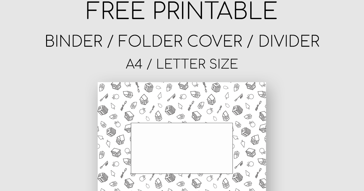 Printable Binder / Folder Cover / Divider