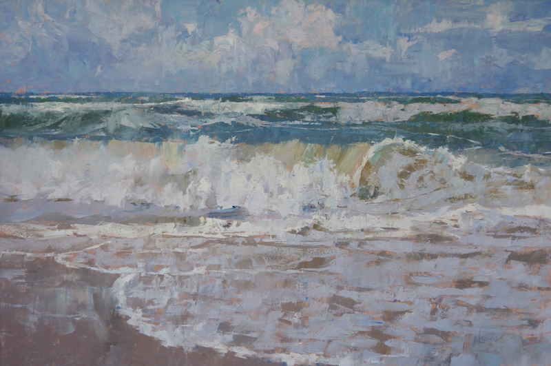 James Nelson-Lewis, 1953 | Romantic Figurative painter | Tutt'Art@