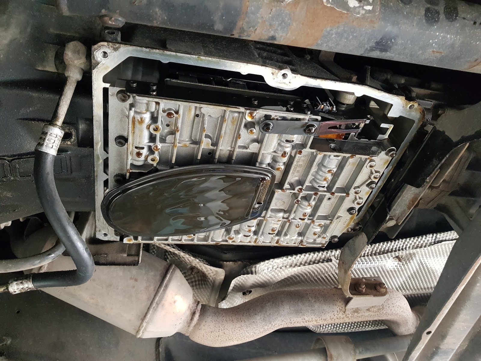 Car repair and service by yourself: Mercedes benz ML 400 W163 - Gearbox ...