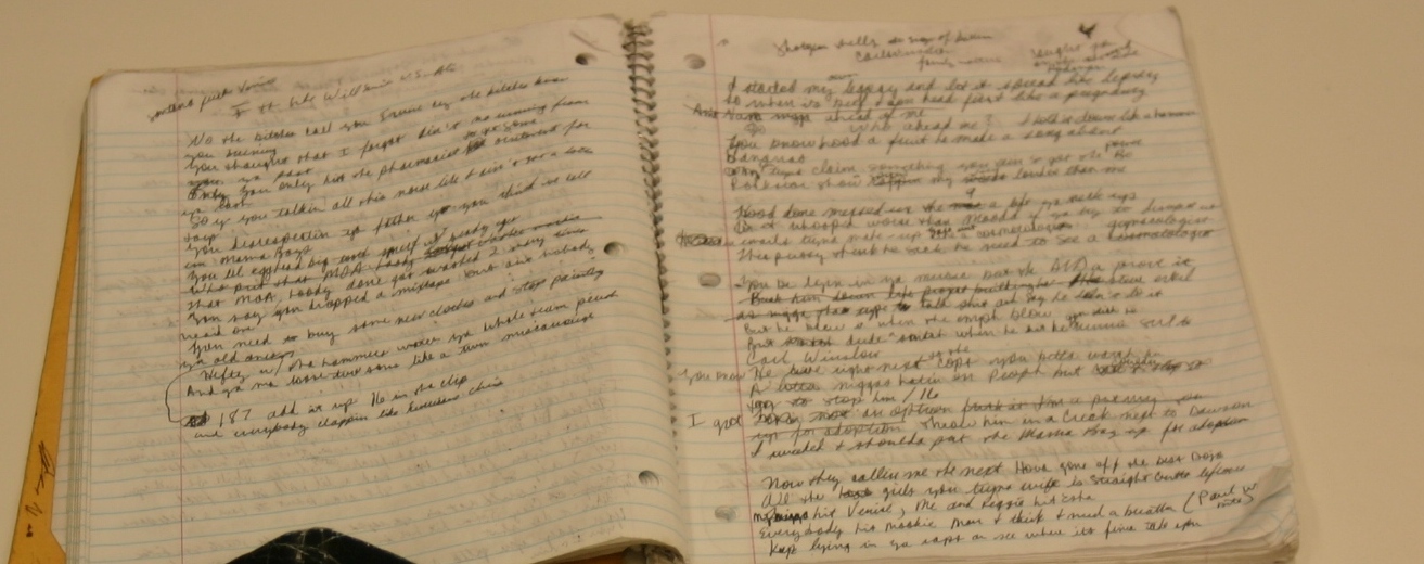 Cultural Front: A Poet, A Rapper, and His Notebooks