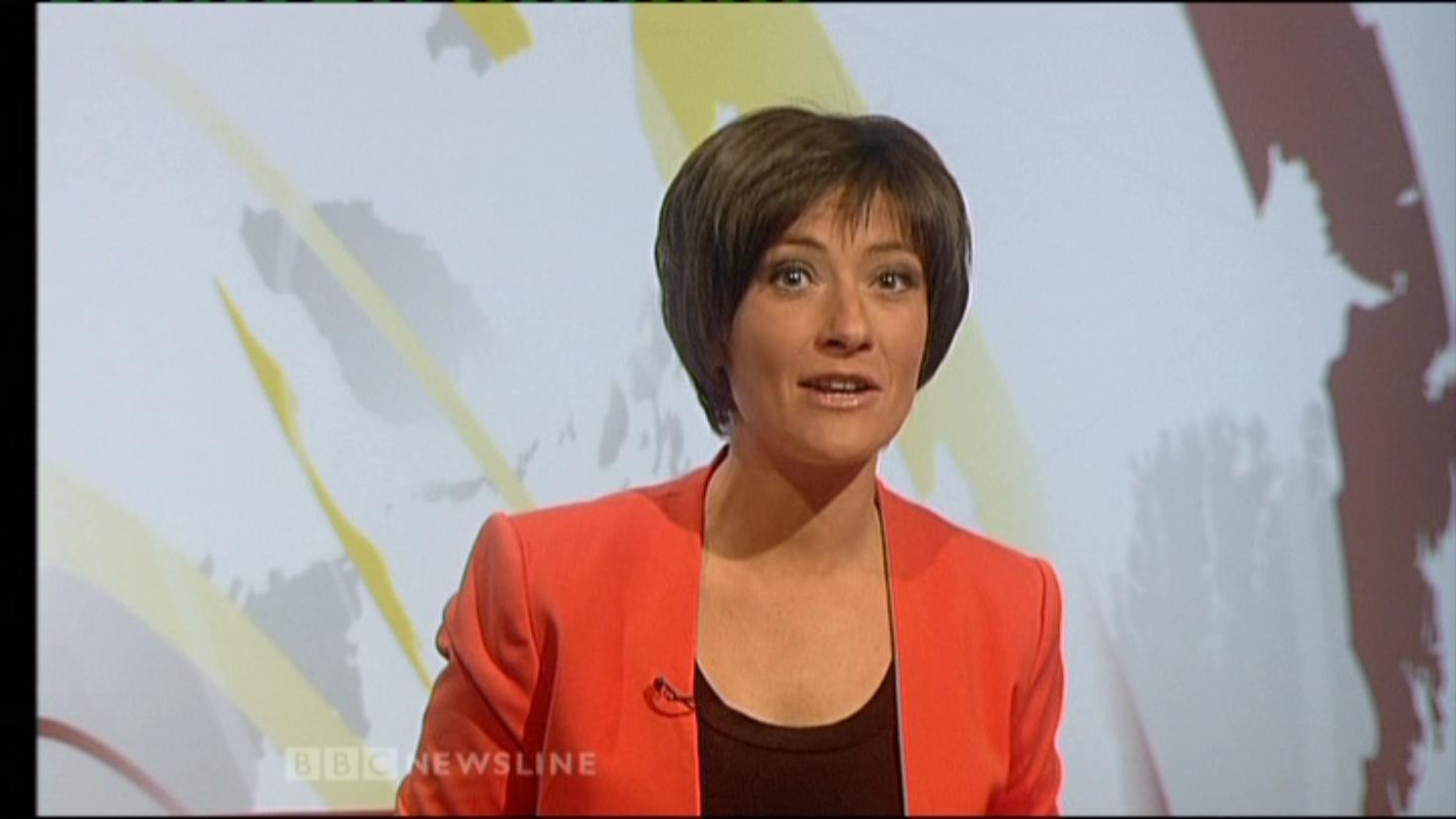 UK Regional News Caps: Jo Scott - BBC NI (Newsline)