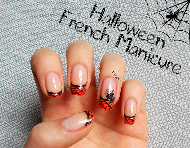 Halloween French Manicure - Mroofa