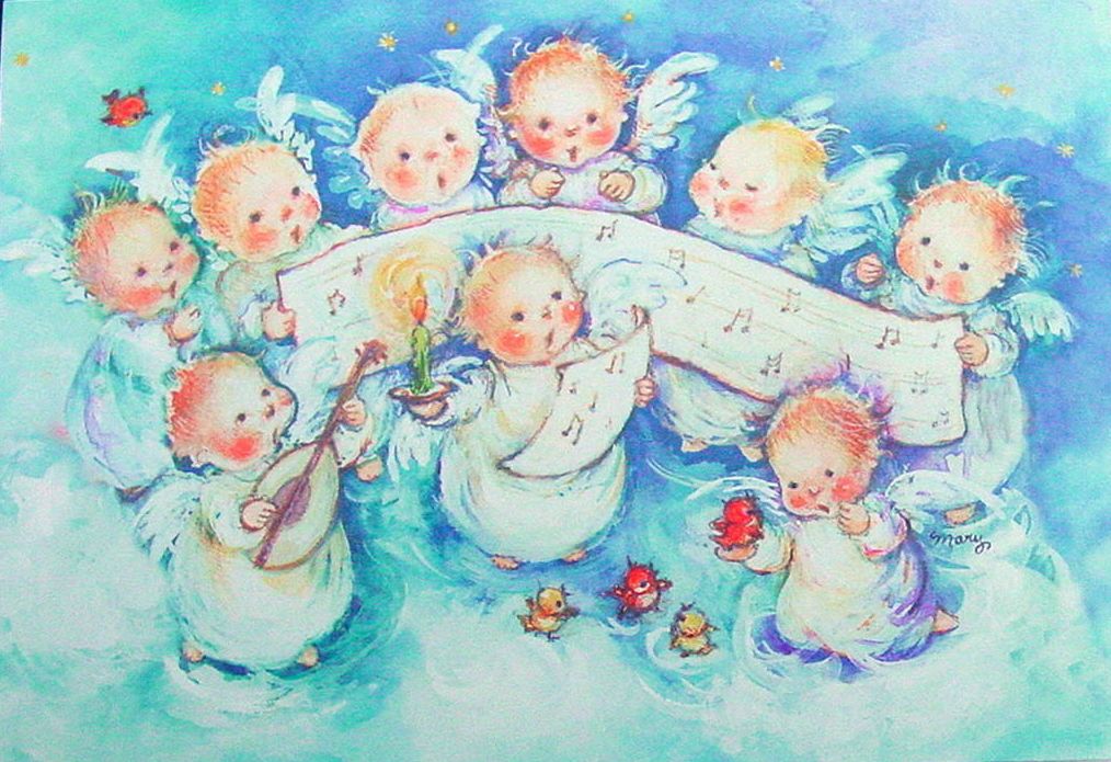 Alenquerensis: Mary Hamilton, a artista/pintora de postais da Hallmark ...