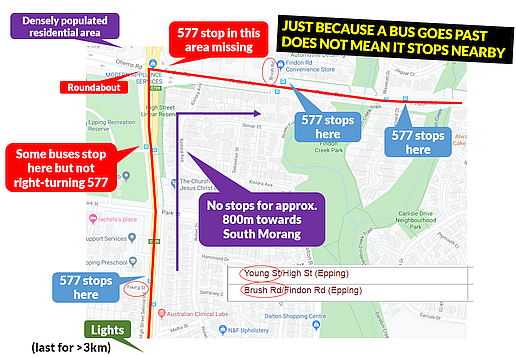 Melbourne on Transit: Timetable Tuesday #57: 577 - the bus with stops ...