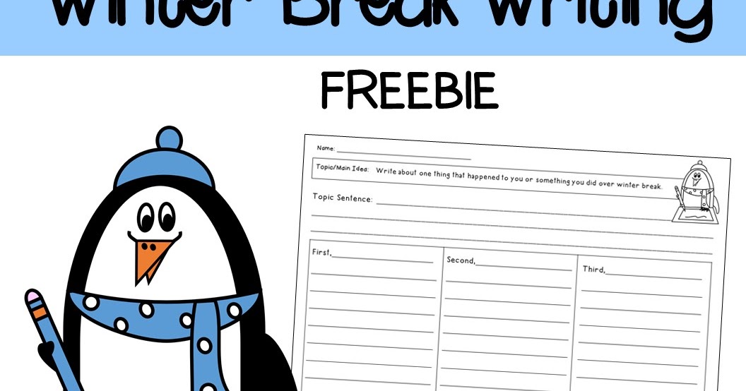 Winter Break Writing | Teacher's Take-Out