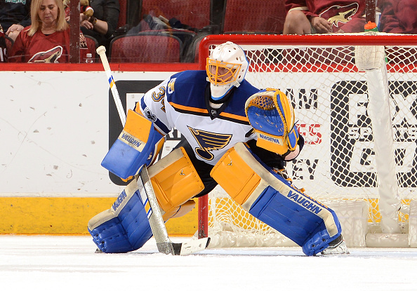 I Love Goalies!: Jake Allen 2016-17 Mask