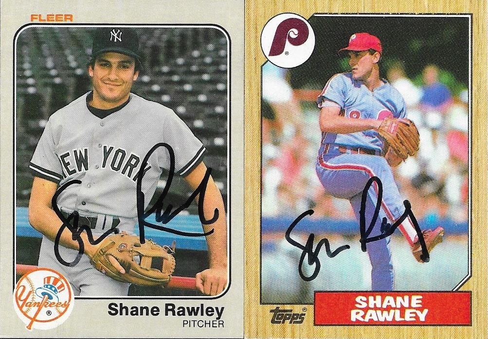 foul bunt: TTM Success - Shane Rawley