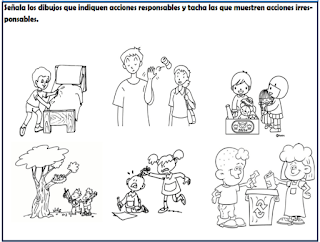 Ética y valores: Soy RESPONSABLE cuando...