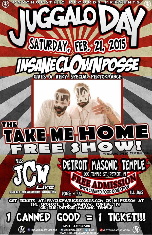 MOTORCITYBLOG: THIS WEEKEND: Insane Clown Posse Juggalo Day weekend ...