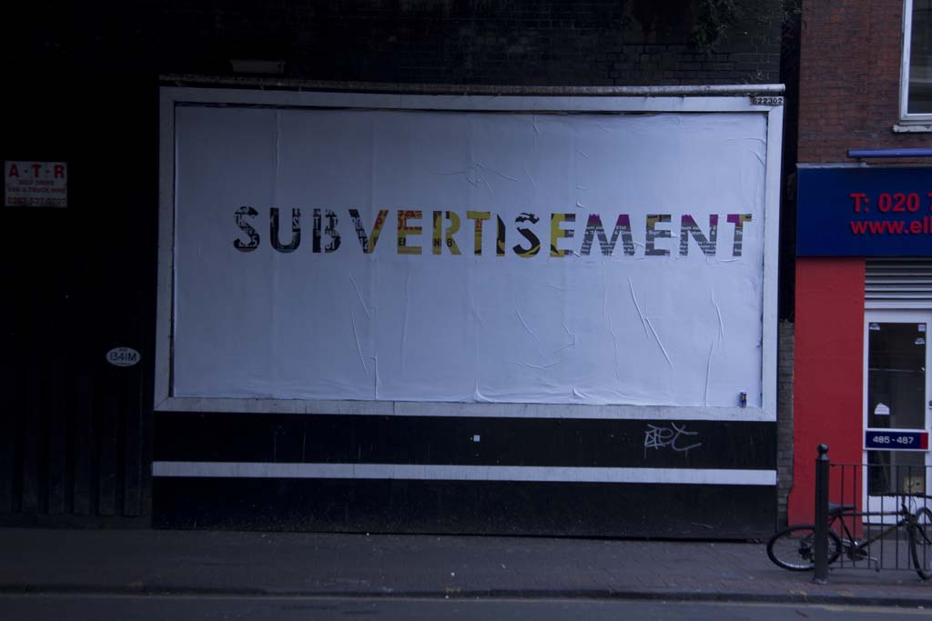New work from Mobstr uses the lingo of ad takeover artists to jab the ...